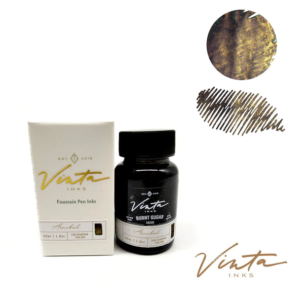 Vinta Inks Burnt Sugar [Arnibal 1856] - 30 mL Bottled Ink – Lemur Ink