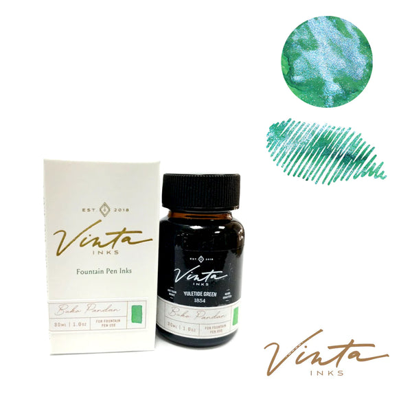 Vinta Inks Yuletide Green [Buko Pandan 1854] - 30 mL Bottled Ink ...