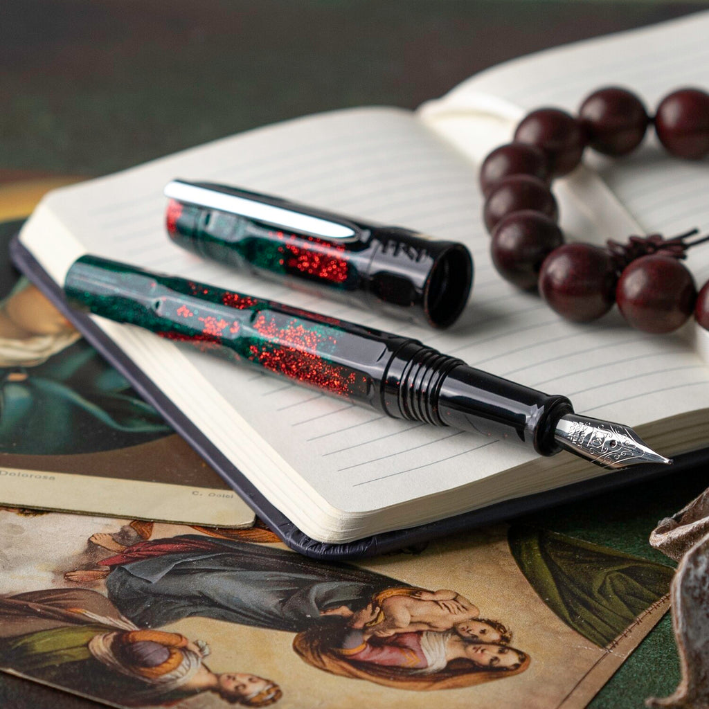 BENU Talisman Fountain Pen - Dragon's Blood – Lemur Ink